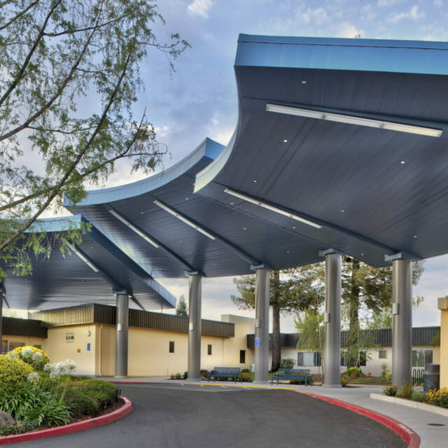 Entry Canopy Project - Sierra Nevada Memorial Hospital